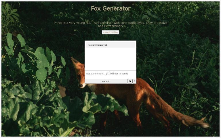 Fox Generator