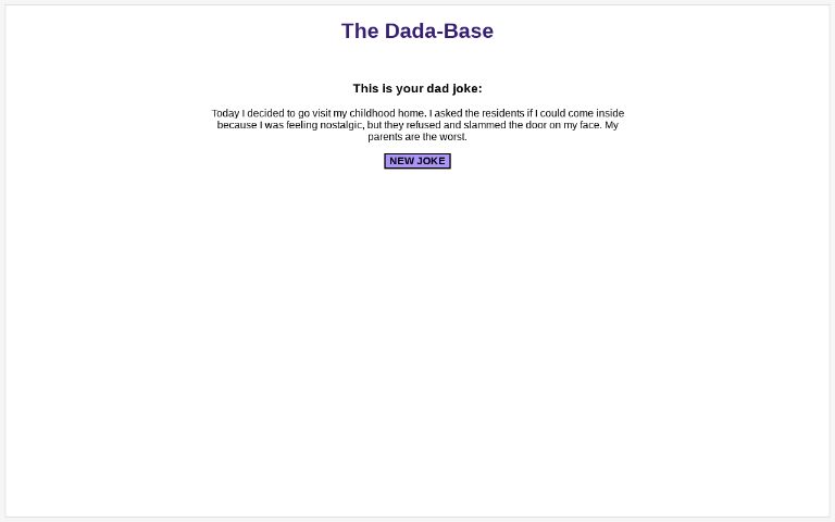 The Dada-Base ― Perchance Generator
