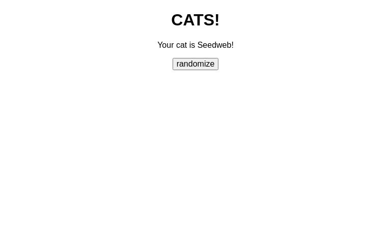 CATS! ― Perchance Generator