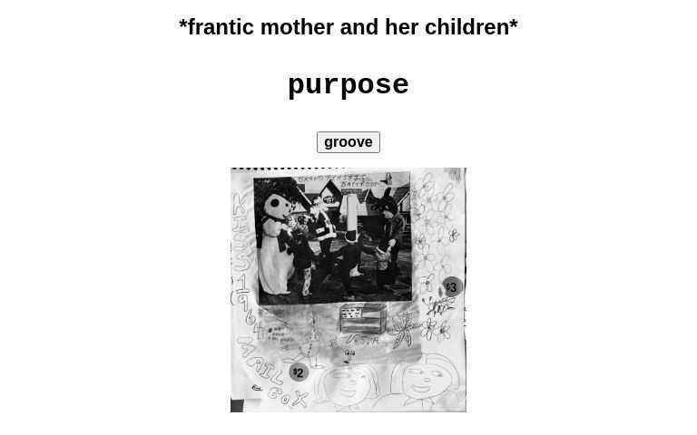 *frantic mother and her children* ― Perchance Generator