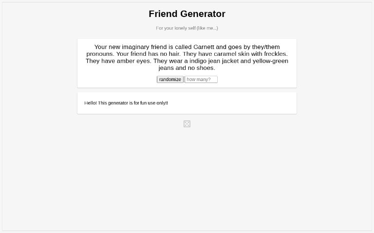 Friend Generator