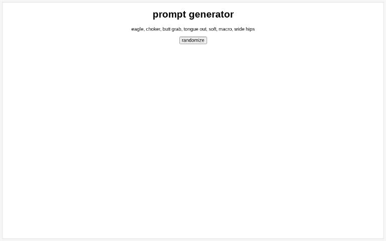 prompt generator
