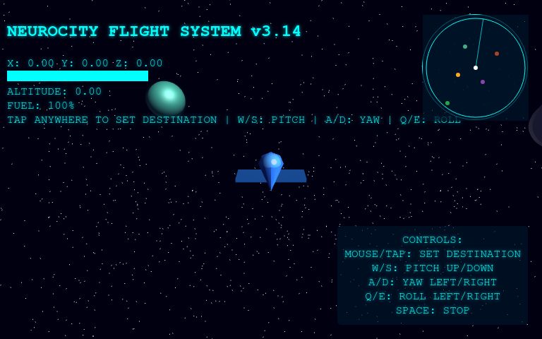 NEUROCITY FLIGHT SYSTEM v3.14 ― Perchance Generator