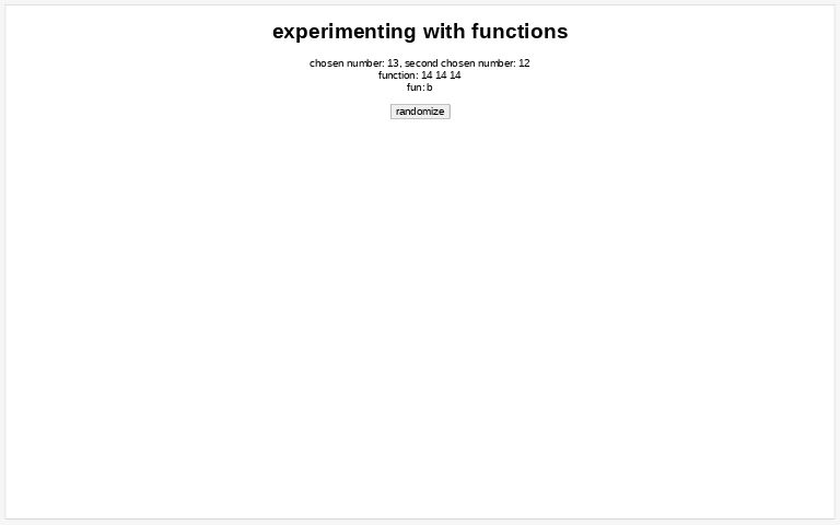 experimenting with functions ― Perchance Generator