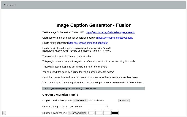Image Caption Generator - Fusion