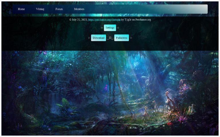 Chatopia ― Perchance Generator