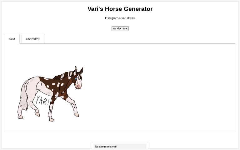 Vari's Horse Generator