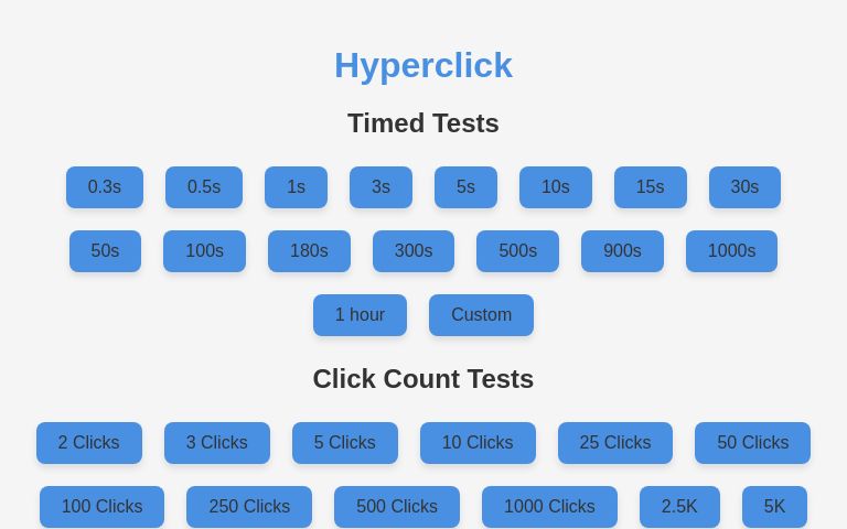 Hyperclick ― Perchance Generator