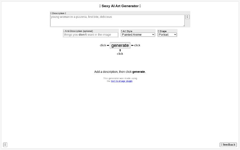 Sexy Ai Art Generator Free No Sign Up No Limits 