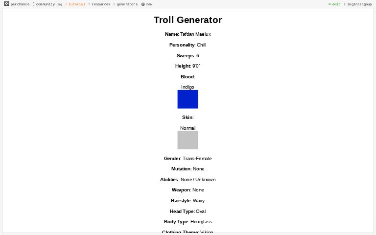 Troll Generator