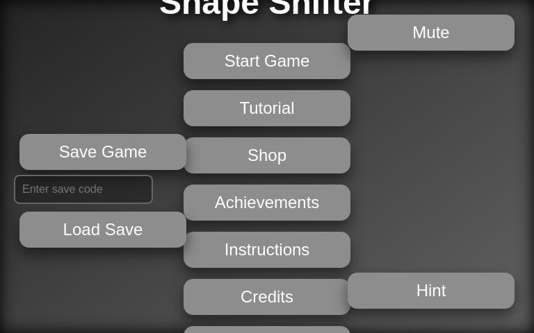 Shape Shifter ― Perchance Generator