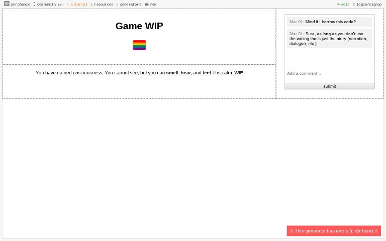 Recently Updated Generators ― Perchance