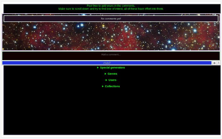 HIGH QUALITY!? ― Perchance Generator