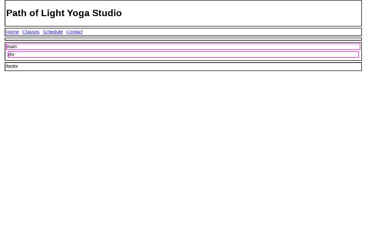 Path of Light Yoga Studio ― Perchance Generator