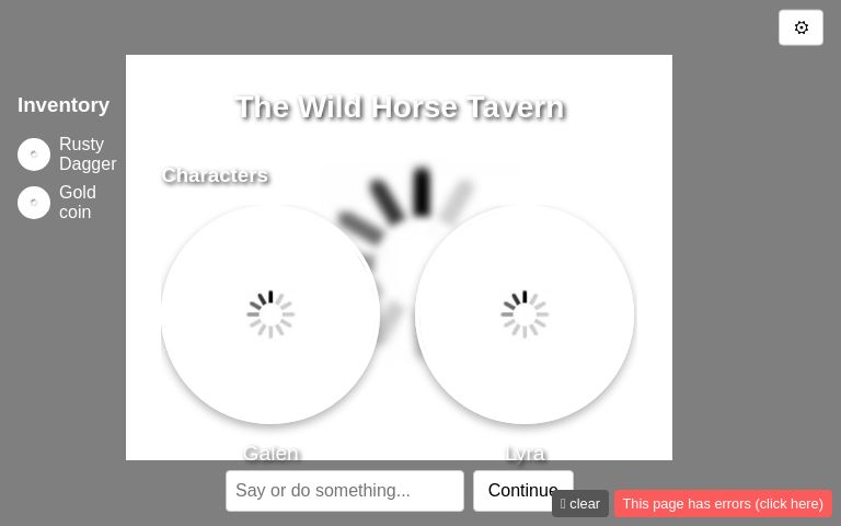 Settings ― Perchance Generator