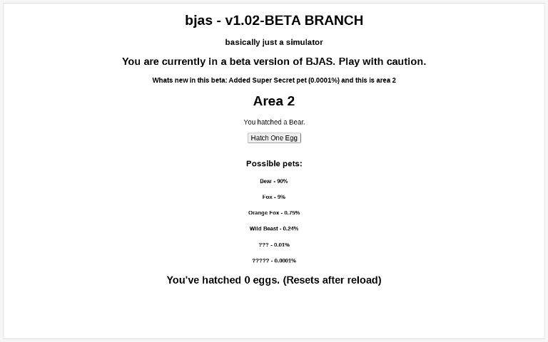bjas - v1.02-BETA BRANCH ― Perchance Generator