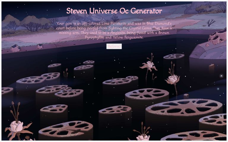 Steven Universe Oc Generator