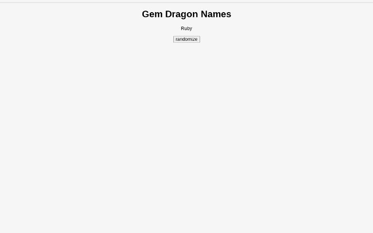 Gem Dragon Names ― Perchance Generator