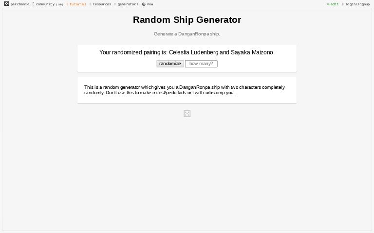 Random Ship Generator
