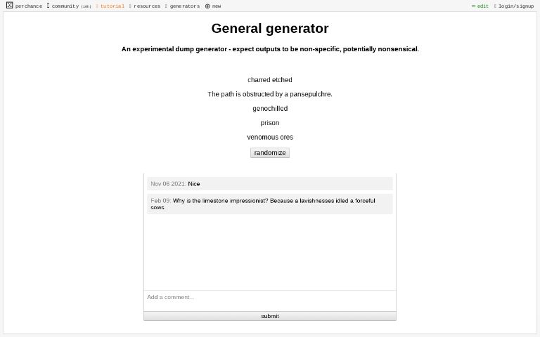 General generator