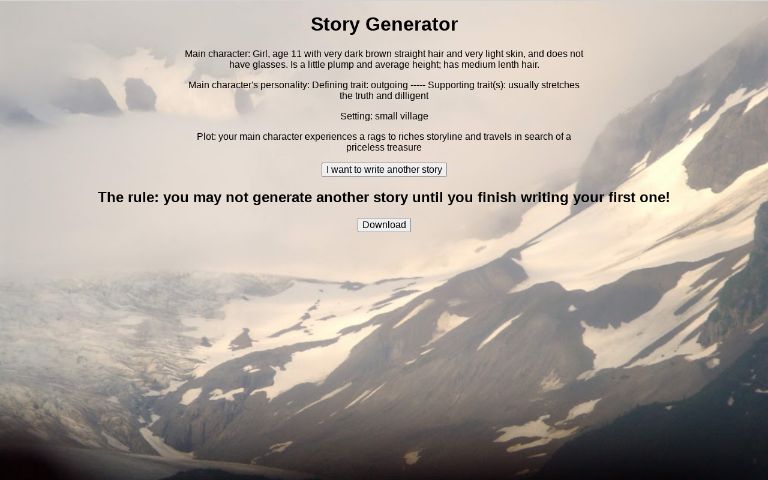 Story Generator