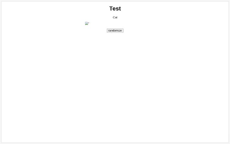 Test ― Perchance Generator