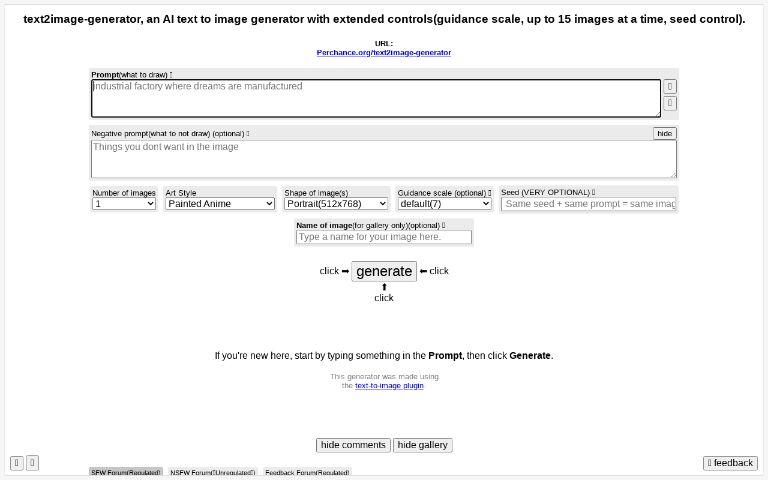 text2image-generator