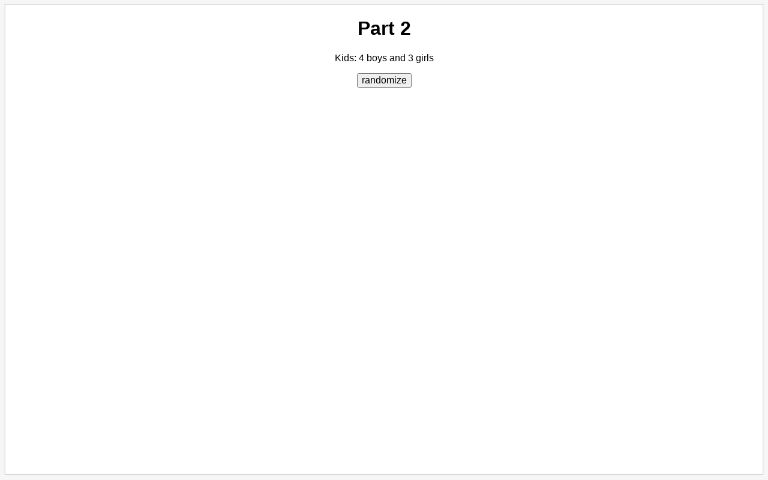 Part 2 ― Perchance Generator