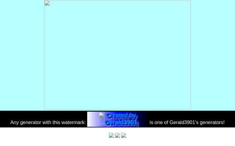 Gerald3901 ― Perchance Generator