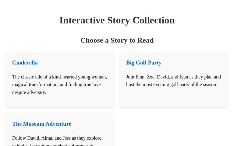 Interactive story collection (free, unlimited, no sign-up) ― Perchance ...