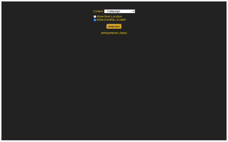 Giacomo Riffin Location Embedded ― Perchance Generator