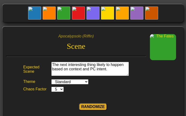 Scene ― Perchance Generator
