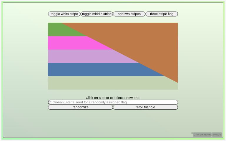 Pride Flag Generator