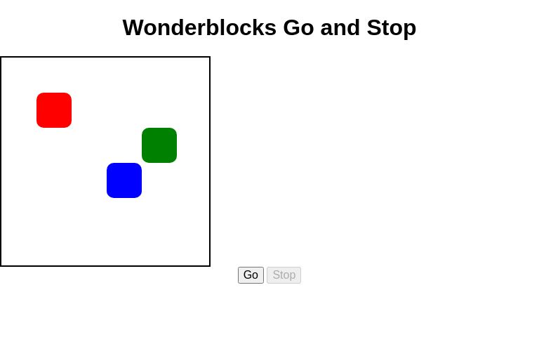 Wonderblocks Go and Stop ― Perchance Generator