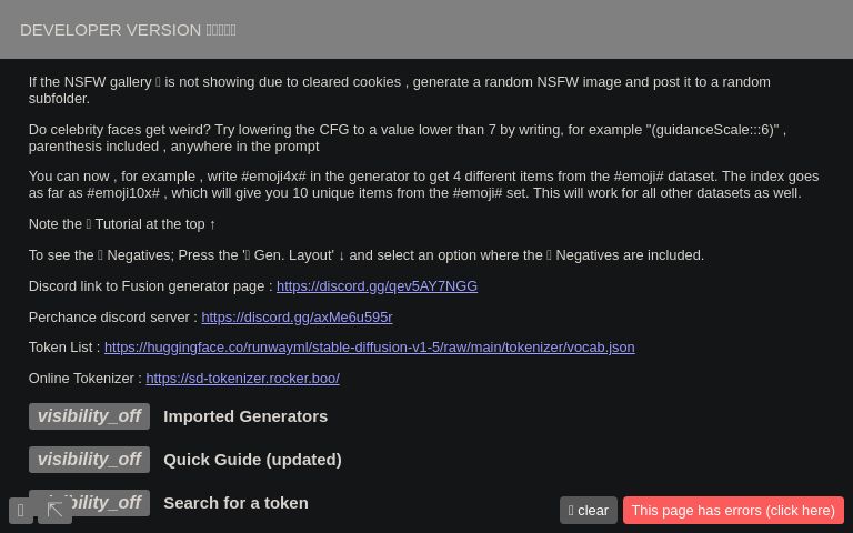 Fusion Image Generator (Dev Version) 🔸 📝🔰🔹