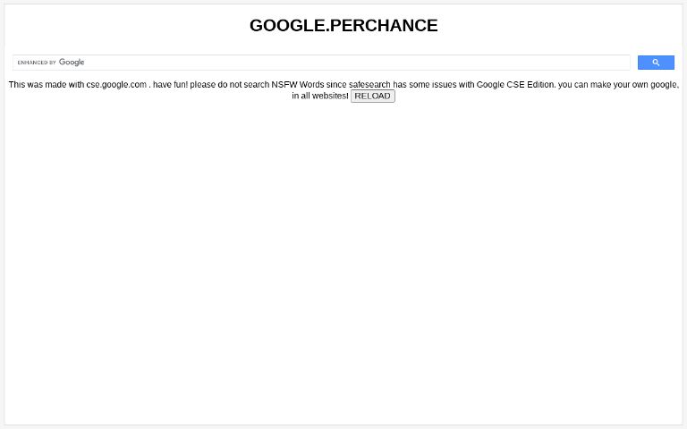 GOOGLE.PERCHANCE ― Perchance Generator