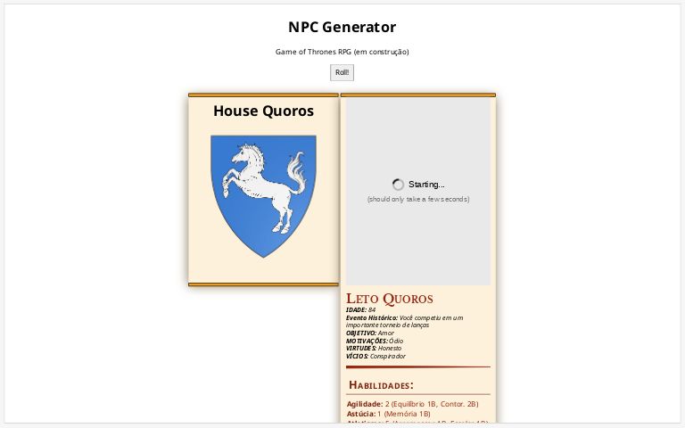 NPC Generator