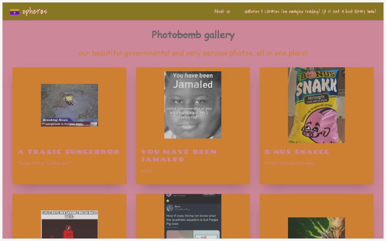 Photobomb gallery ― Perchance Generator