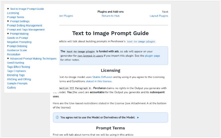 Text to Image Prompt Guide ― Perchance Generator