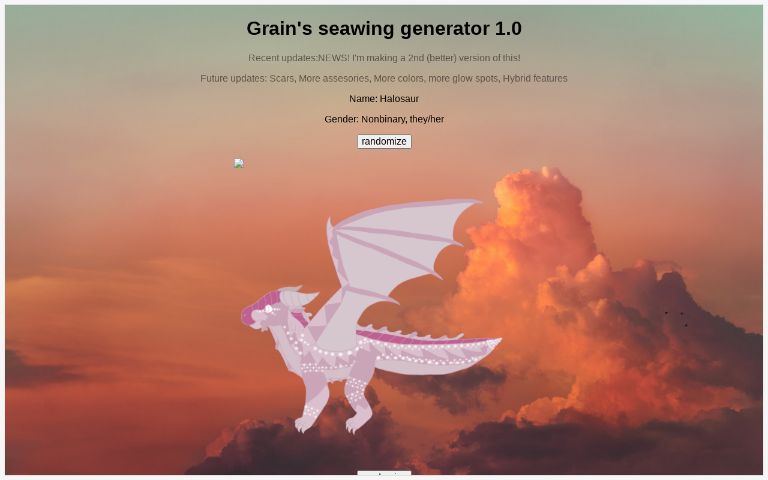 Grain's seawing generator 1.0