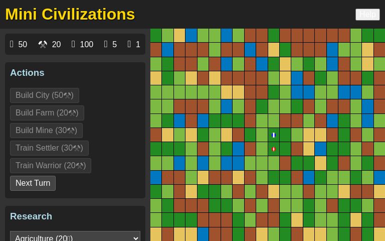 Mini Civilizations ― Perchance Generator