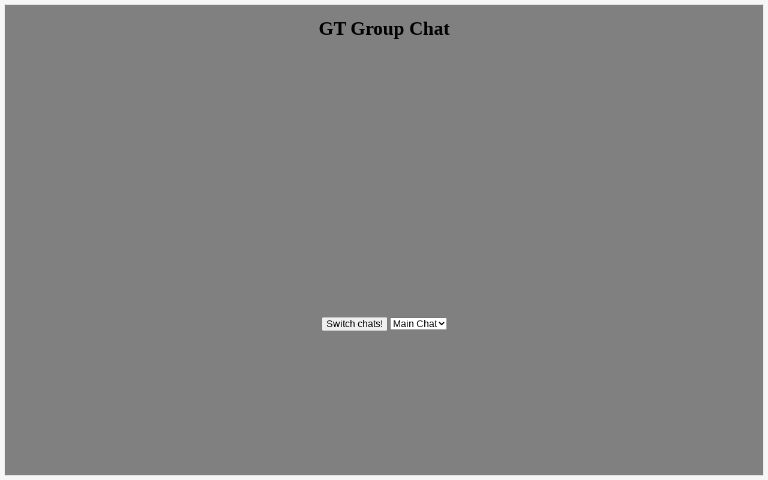 Gt Group Chat