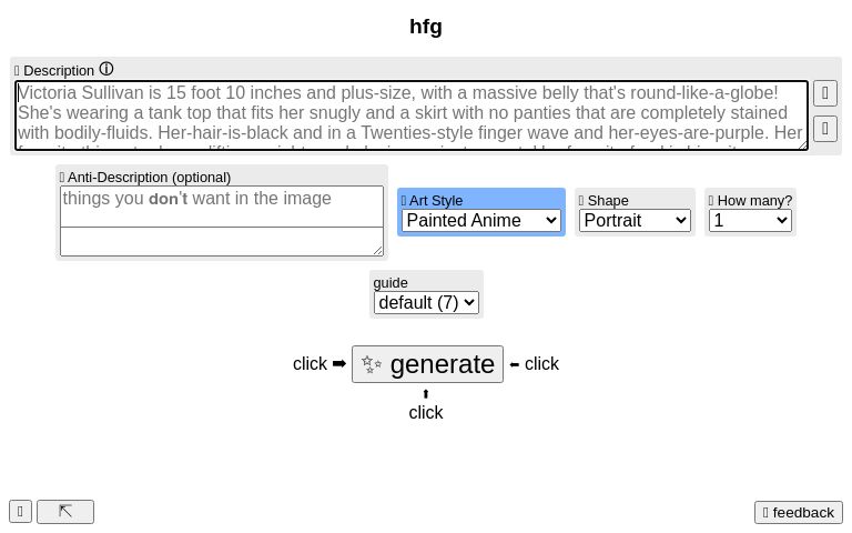 hfg ― Perchance Generator