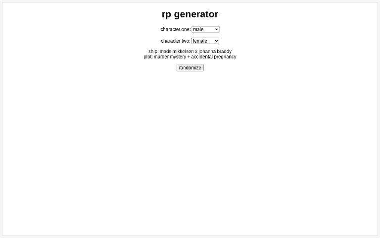 rp generator