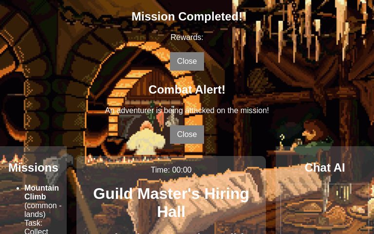 Guild Master's Hiring Hall ― Perchance Generator