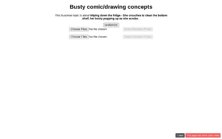 Busty comic/drawing concepts ― Perchance Generator