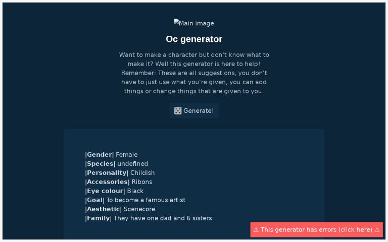 Oc generator
