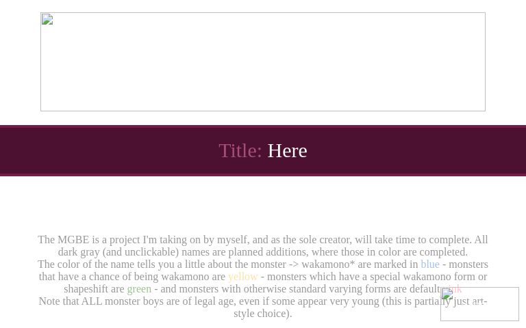 MoonCity’s Directory Template ― Perchance Generator