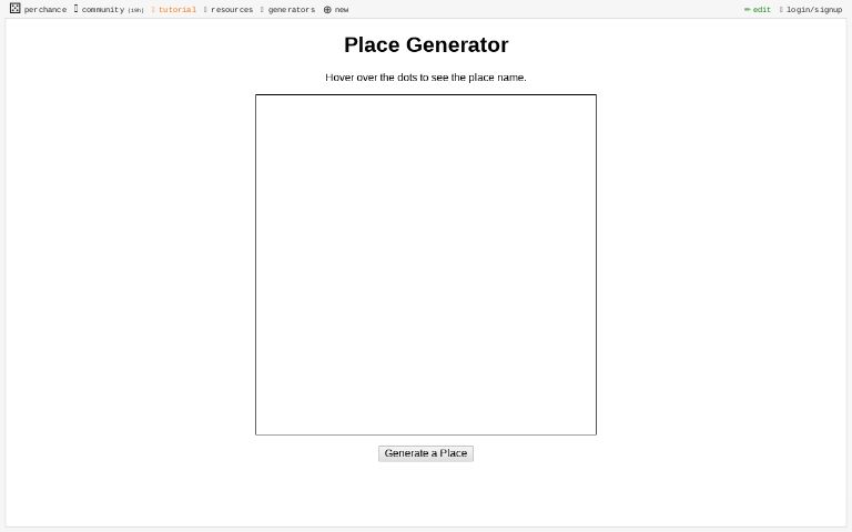 Place Generator