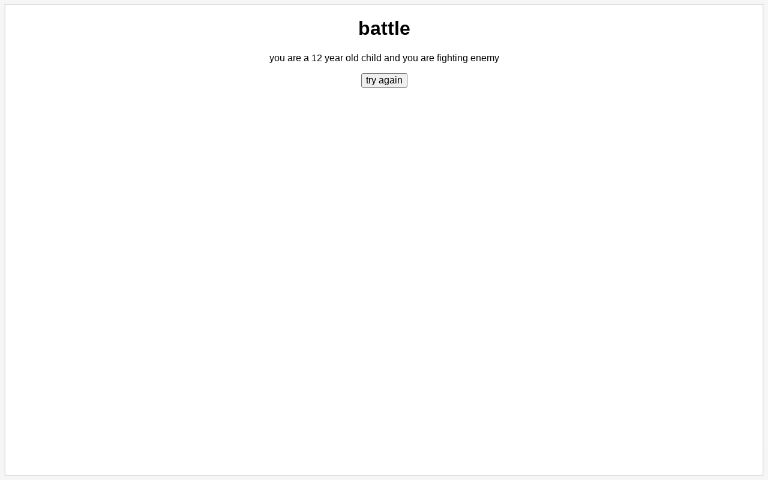 battle ― Perchance Generator
